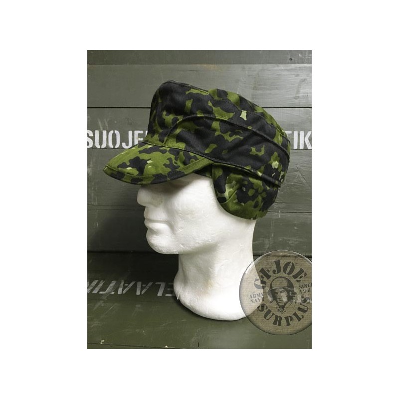 DANISH ARMY M1984 CAMO FIELD CAP NEW