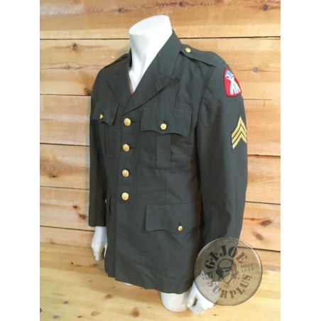 US ARMY TROOP JACKET GREEN CLASS A UNIFORM 2VIETNAM WAR 1969" SIZE 40R ...