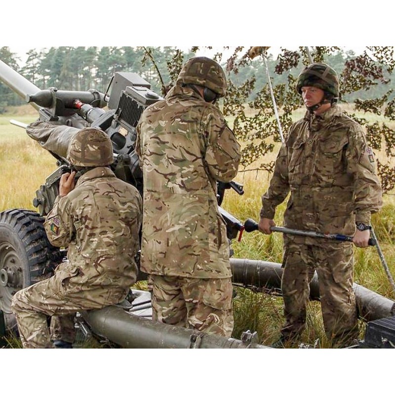 BRITISH ARMY MTP CAMO PARKA USED