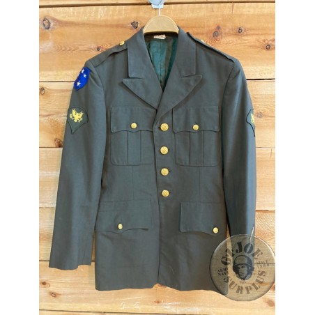 COLLECTORS ITEM NAM WAR!!! US ARMY TROOP JACKET GREEN CLASS A UNIFORM ...