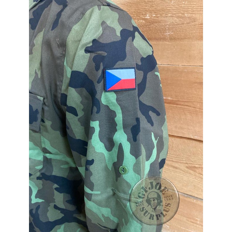 CZECH ARMY M1955 CAMO L/SLEEVE SHIRT BRAND NEW