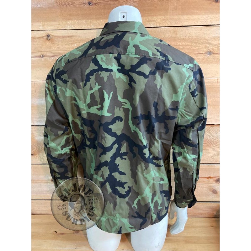 CZECH ARMY M1955 CAMO L/SLEEVE SHIRT BRAND NEW