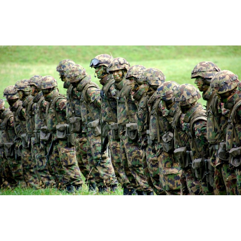 SWISS ARMY TAZ-90 CAMO JACKETS USED CONDITION