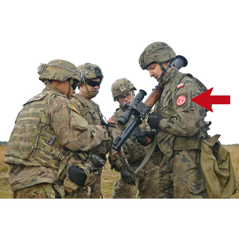 POLISH ARMY PUMA CAMO JACKET NEW