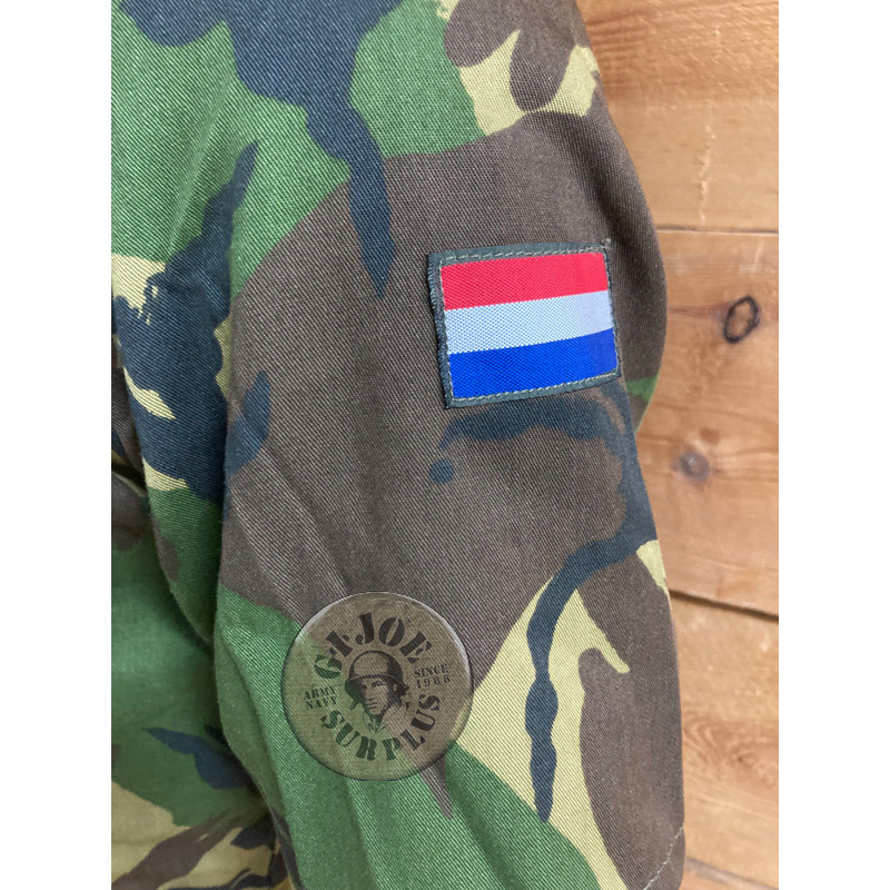DUTCH ARMY DPM CAMO COMBAT JACKET USED CONDITION