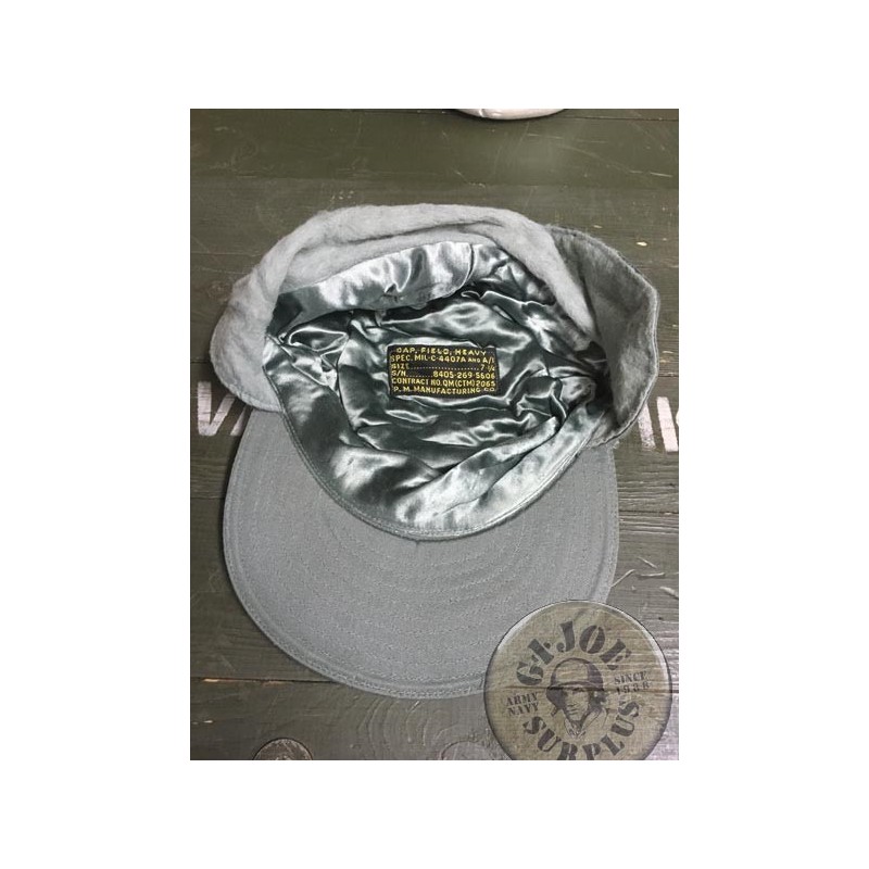 US AIR FORCE KOREAN WAR "FIELD CAP HEAVY" AS NEW