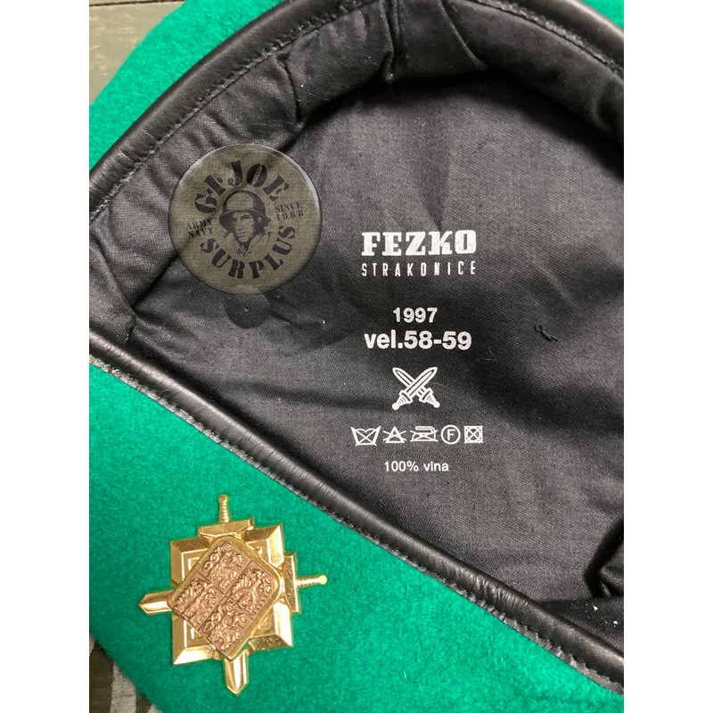 CZECH ARMY BERETS WITH INSIGNIA BRAND NEW