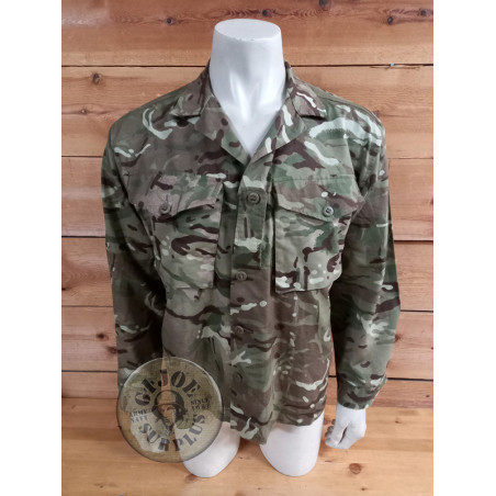 XBRITISH ARMY BARRACKS MTP CAMO UNIFORM NEW /JACKET
