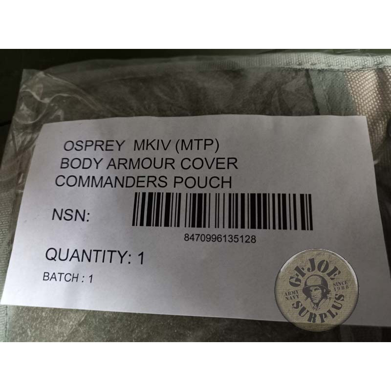 BRITISH ARMY MTP CAMO OSPREY COMMANDERS POUCH NEW