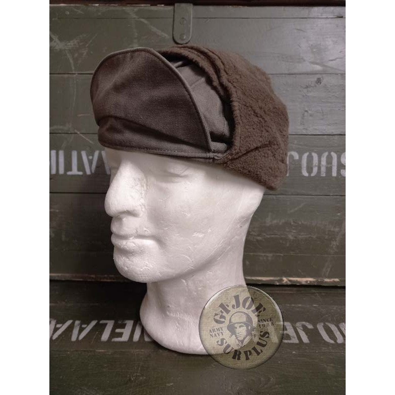 GERMAN ARMY GREEN UNIFORM WINTER CAP AS NEW