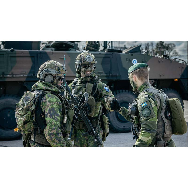 FINNISH ARMY M05 CAMO BASEBALL CAP
