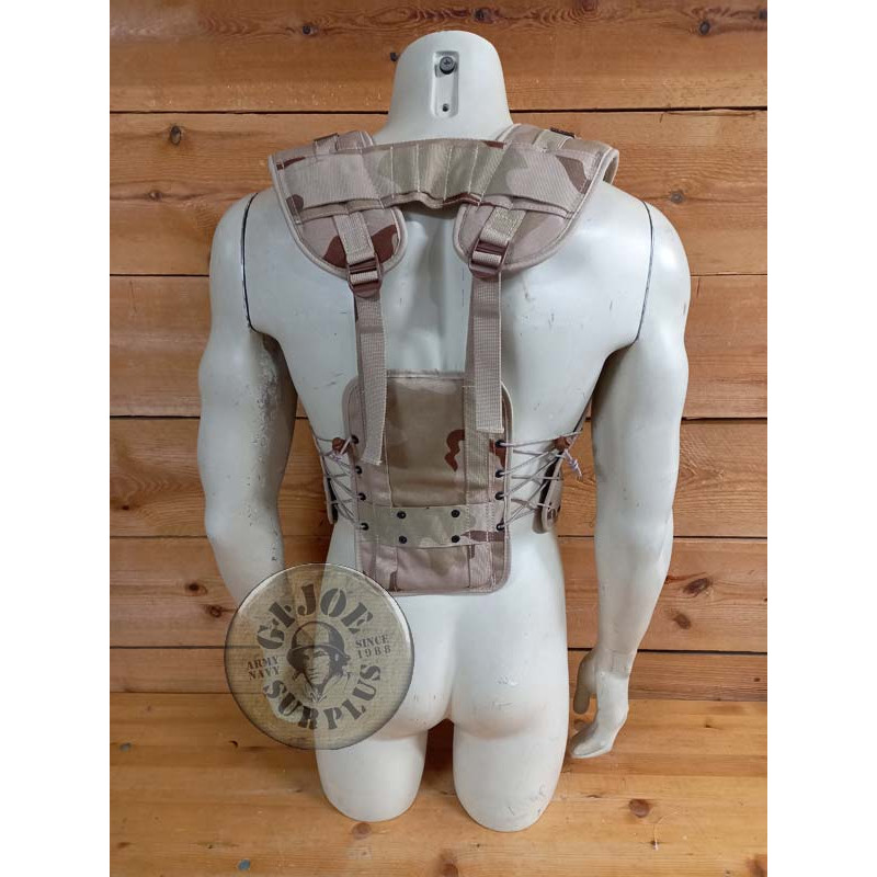 DUTCH ARMY DESERT CAMO MOLLE LIGHT TACTICAL VEST NEW