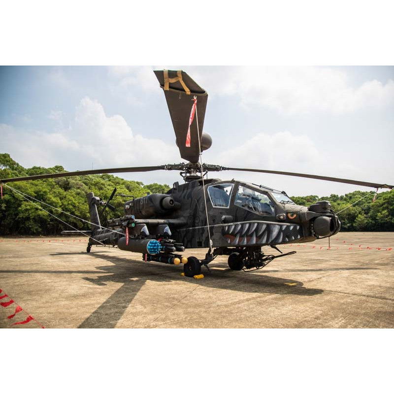 TAIWAN ARMY APACHE HELICOPTERS PILOTS VELCRO PATCH