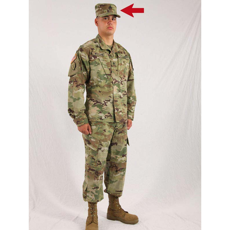 US ARMY "OCP PATROL CAP" MULTICAM CAMO AS NEW