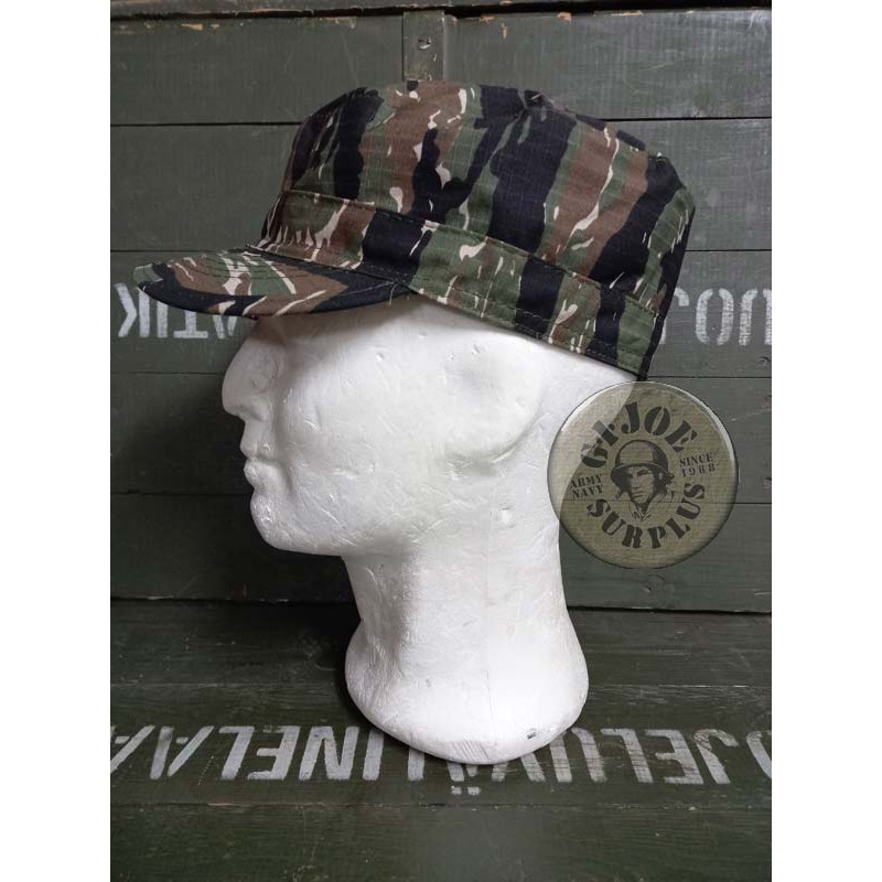 BDU CAP "TIGER STRIPE RIPSTOP COTTON" REPRO