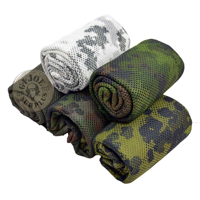 TACTICAL IRR INDIVIDUAL NET "HIDDEN COMBAT" M05 FINNISH SNOW CAMO ...