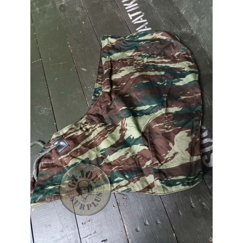 GREECE ARMY LIZARD CAMO JACKET HOODS AS NEW