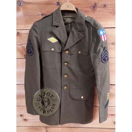 US ARMY WW2 1941!!! COAT WOOL JACKET "CORPORAL USAAF" 36R US ARMY WW2 ...
