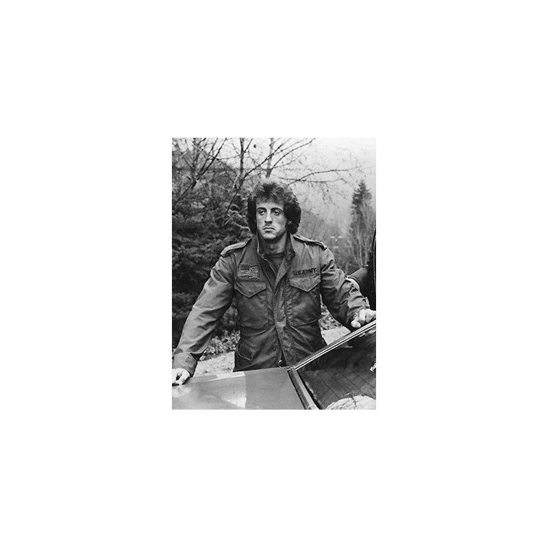 US FLAG RAMBO PATCH