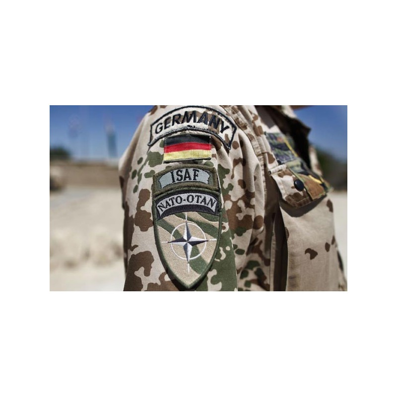 GERMAN ARMY VELCRO ISAF PATCH