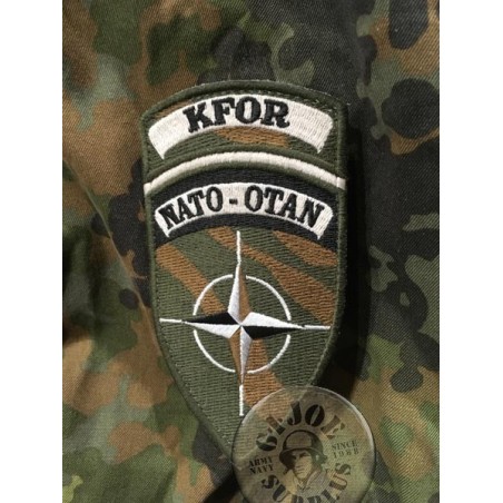 GERMAN ARMY VELCRO KFOR PATCH
