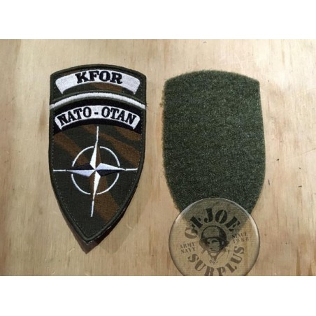 GERMAN ARMY VELCRO KFOR PATCH