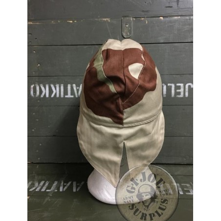FRENCH ARMY CEE DESERT CAMO BIGEARD F2 CAP WITH SNAKE TONGUE NEW